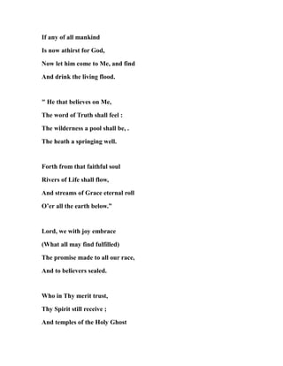 Holy spirit hymns through history | RTF