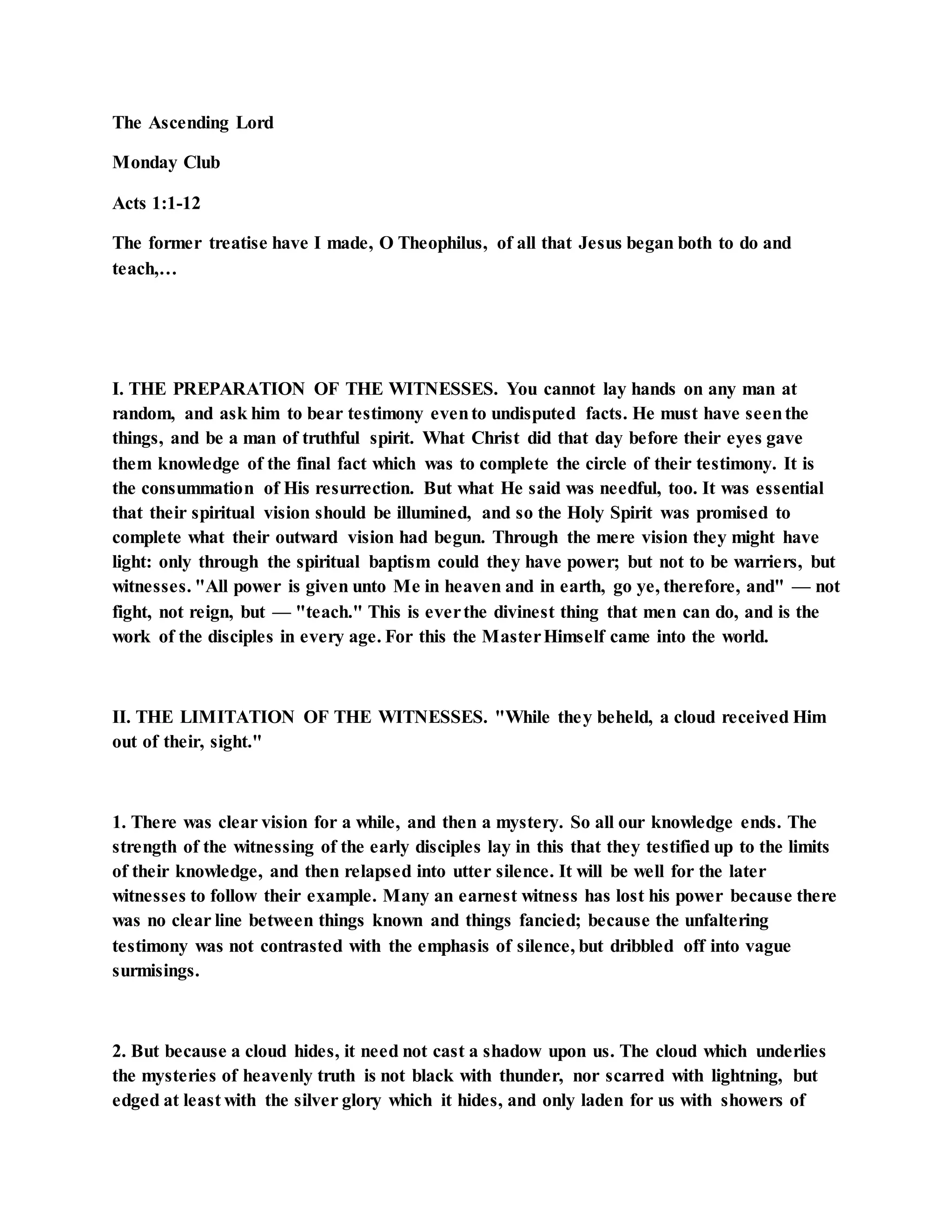 Holy spirit instructions | DOCX