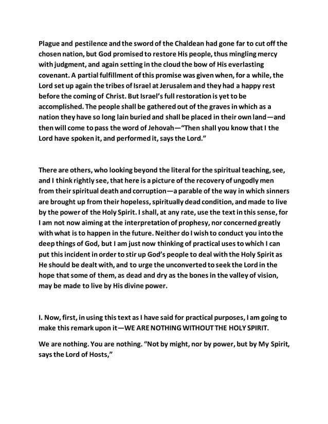 Holy spirit lesson 2 | DOCX