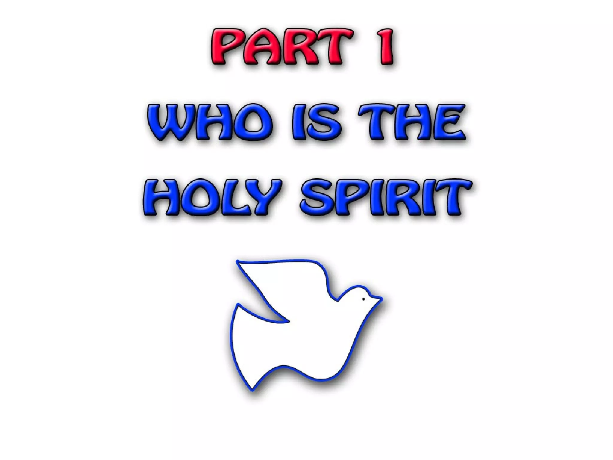 Holy Spirit Lesson PowerPoint | PPT