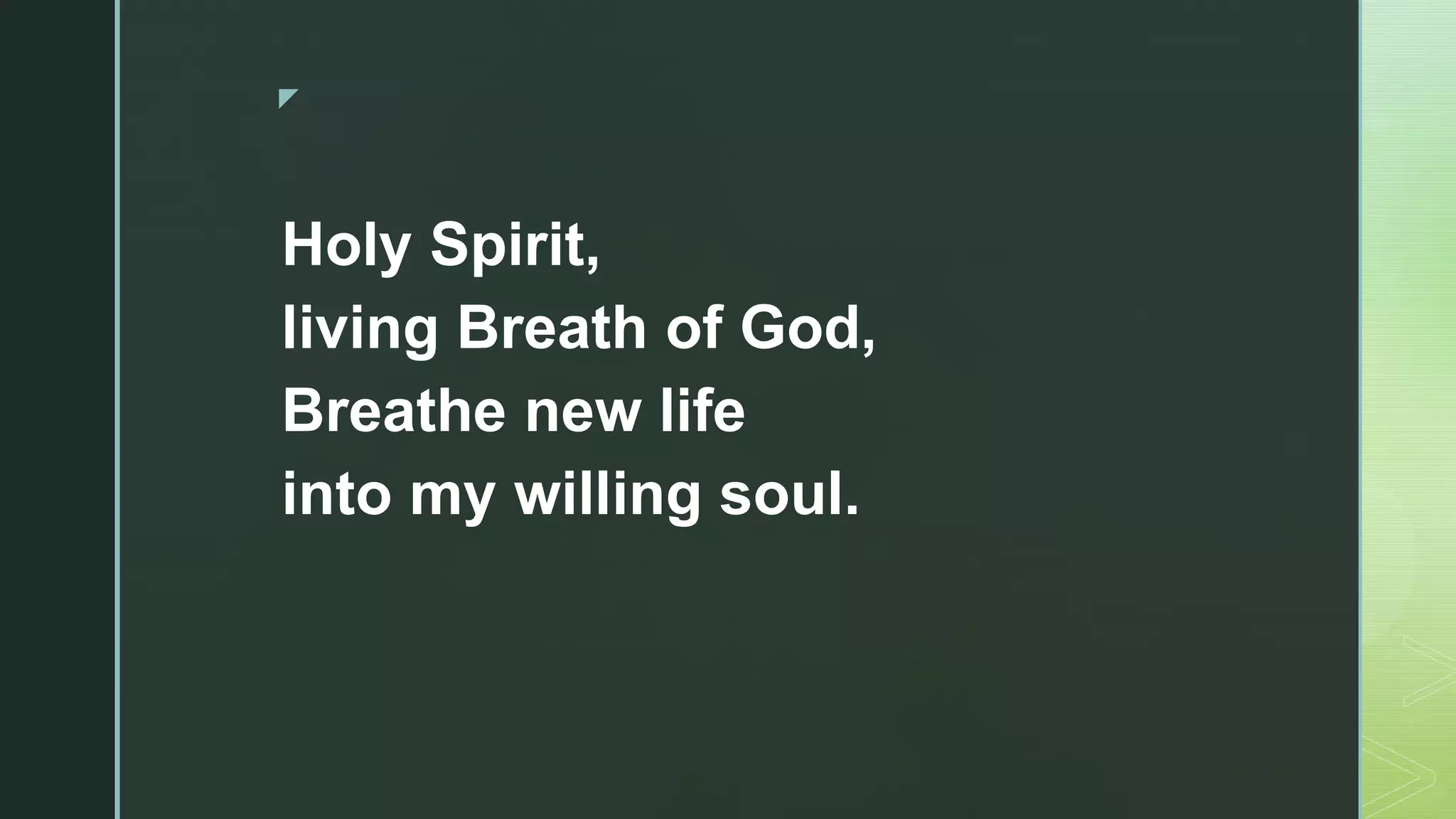 Holy Spirit, Living Breath of God .pptx