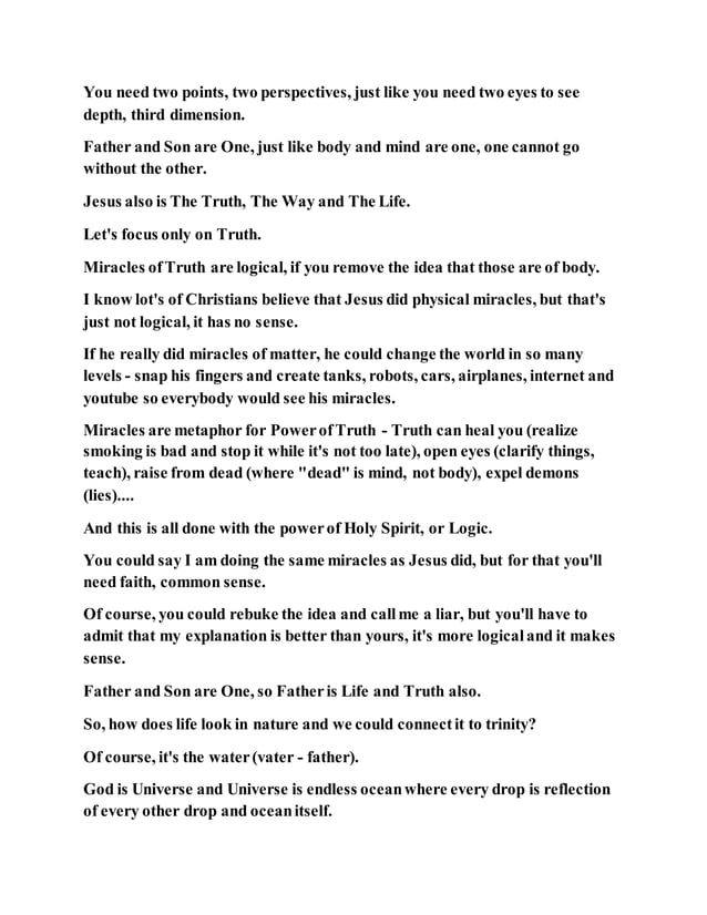 Holy spirit paradox | PDF