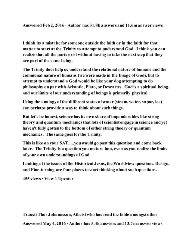 Holy spirit paradox | PDF