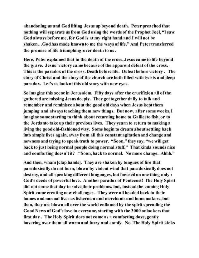 Holy spirit paradox | PDF