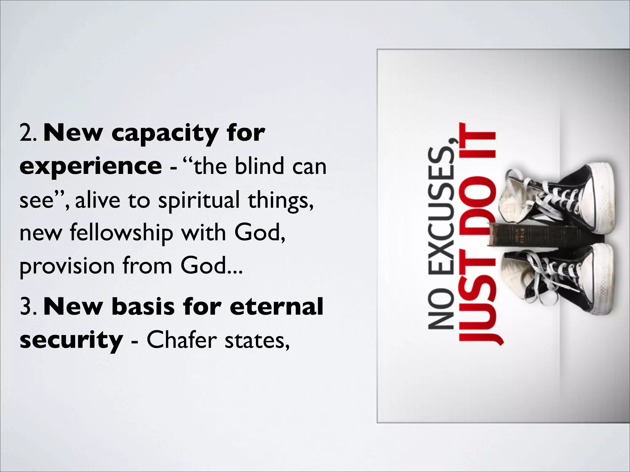 Holy spirit regeneration | PDF