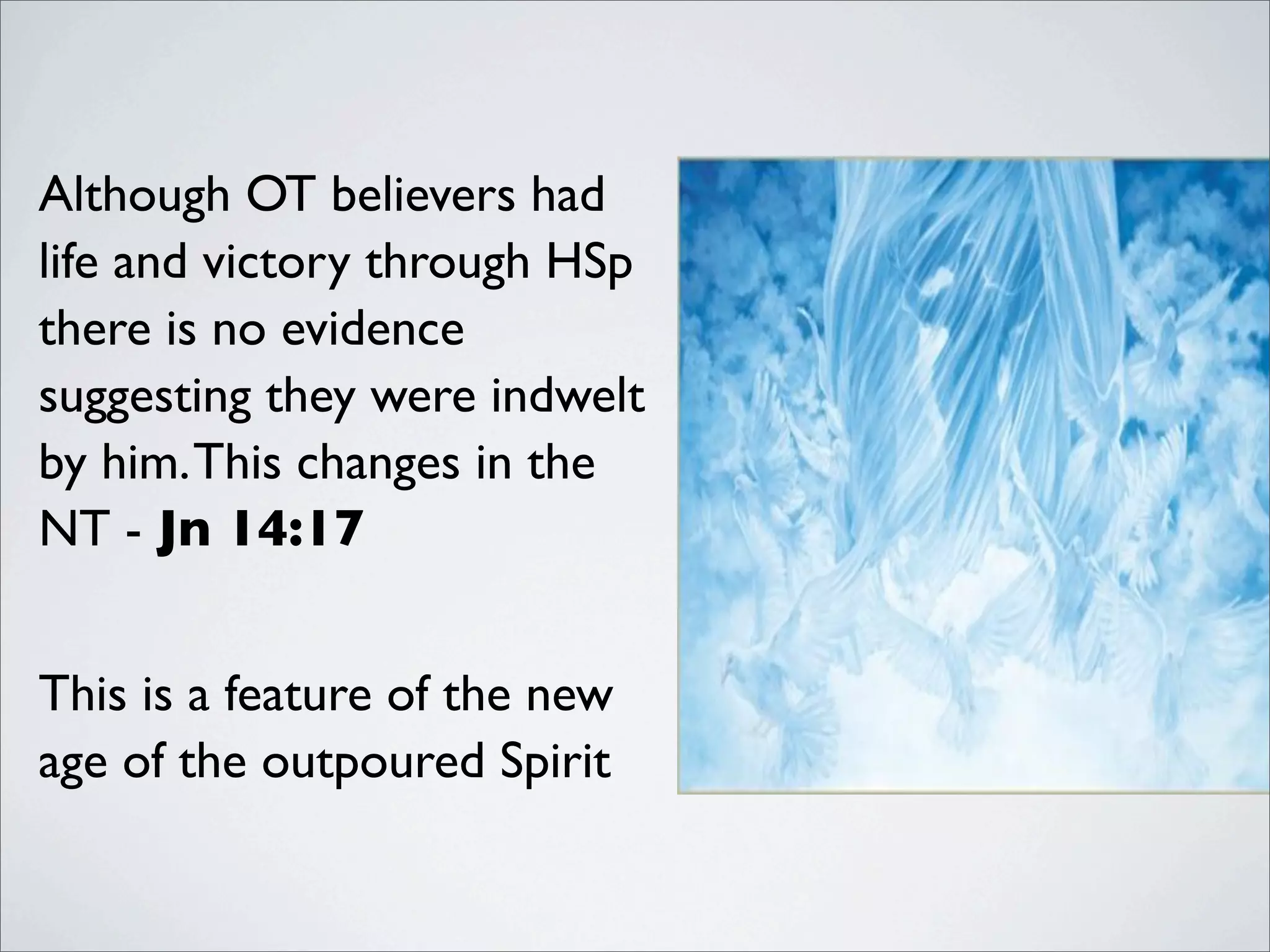 Holy spirit regeneration | PDF