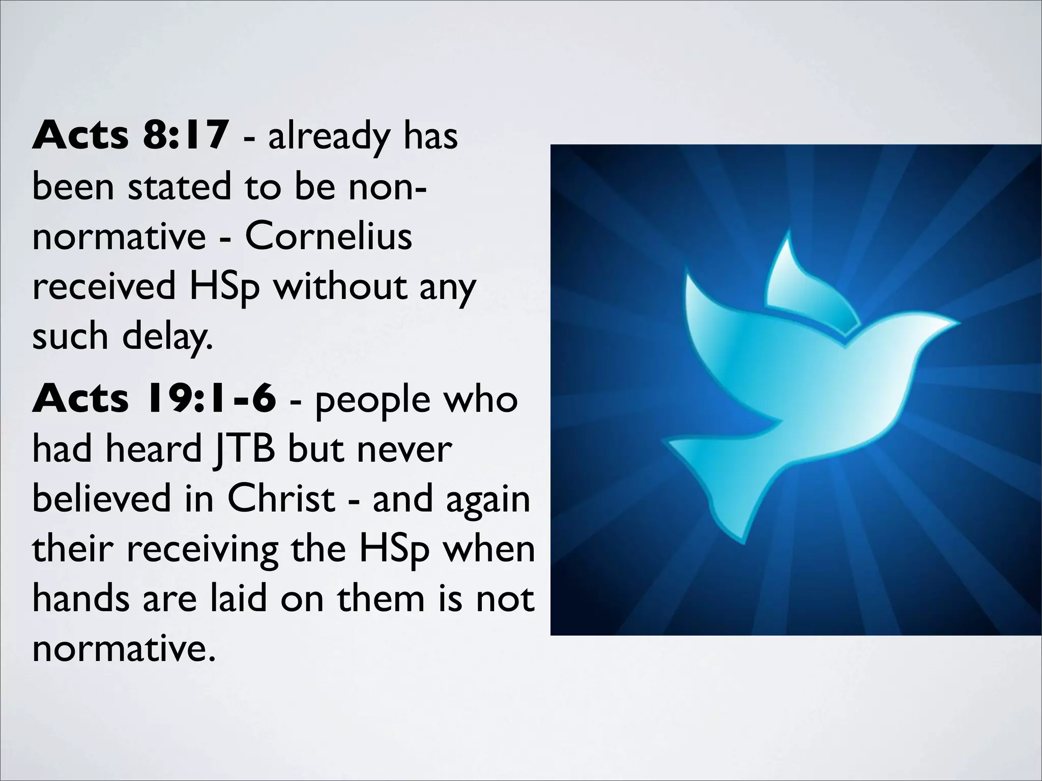 Holy spirit regeneration | PDF