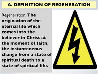 Holy spirit regeneration | PDF