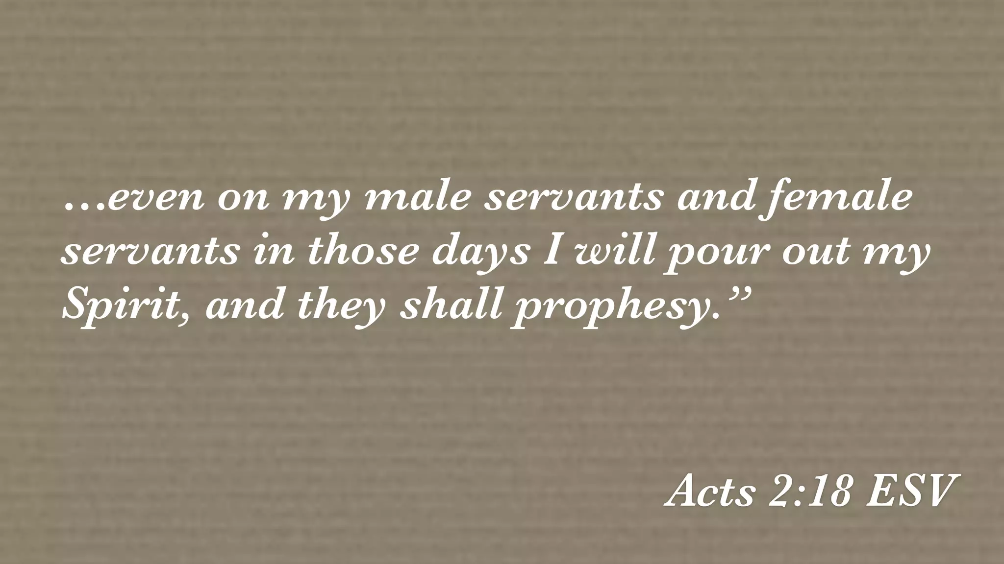 The Holy Spirit Reveals Jesus - Acts 2 | PPT