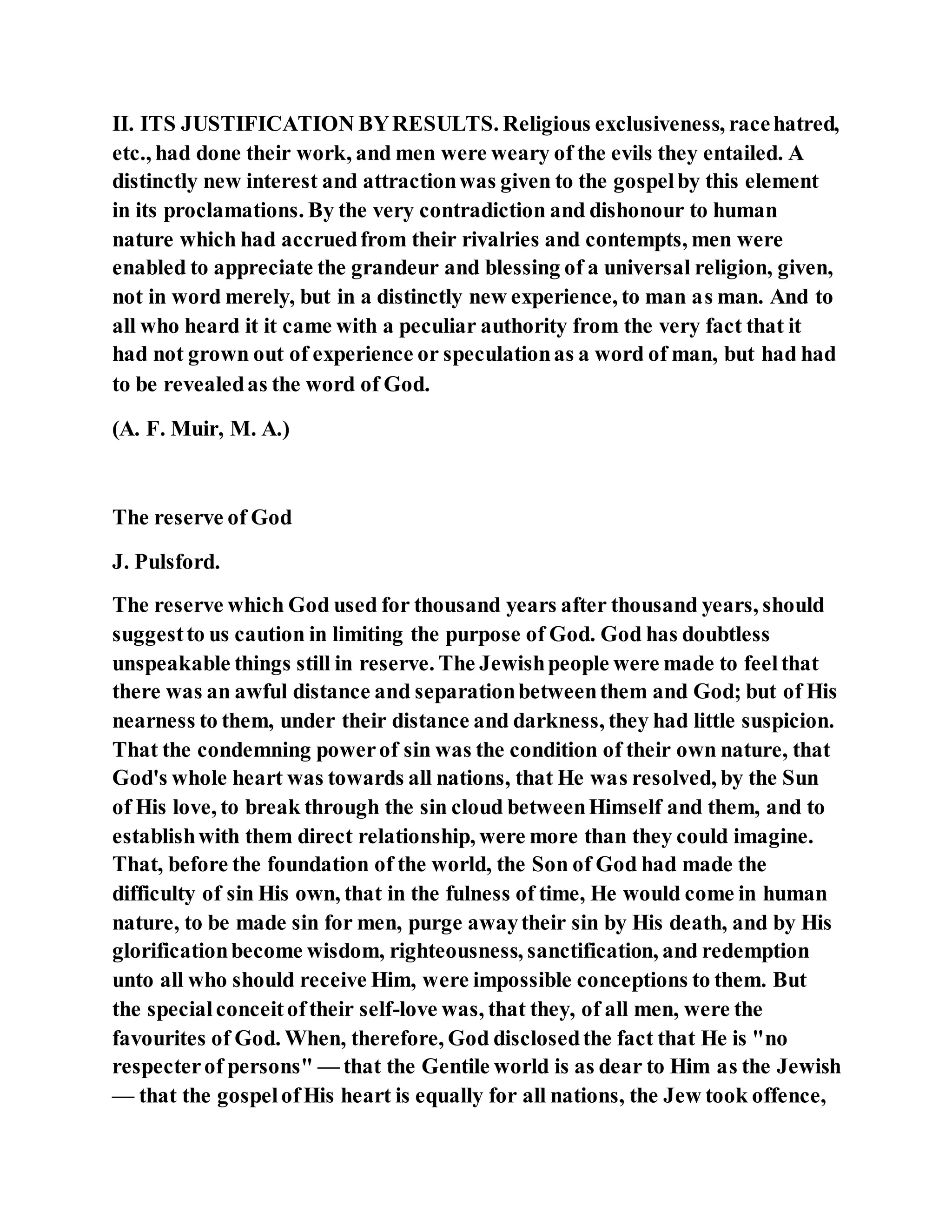 Holy spirit revelation to apostles and prophets | PDF