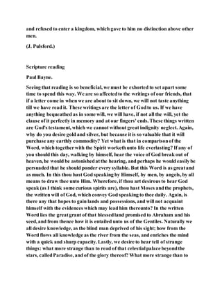 Holy spirit revelation to apostles and prophets | DOCX