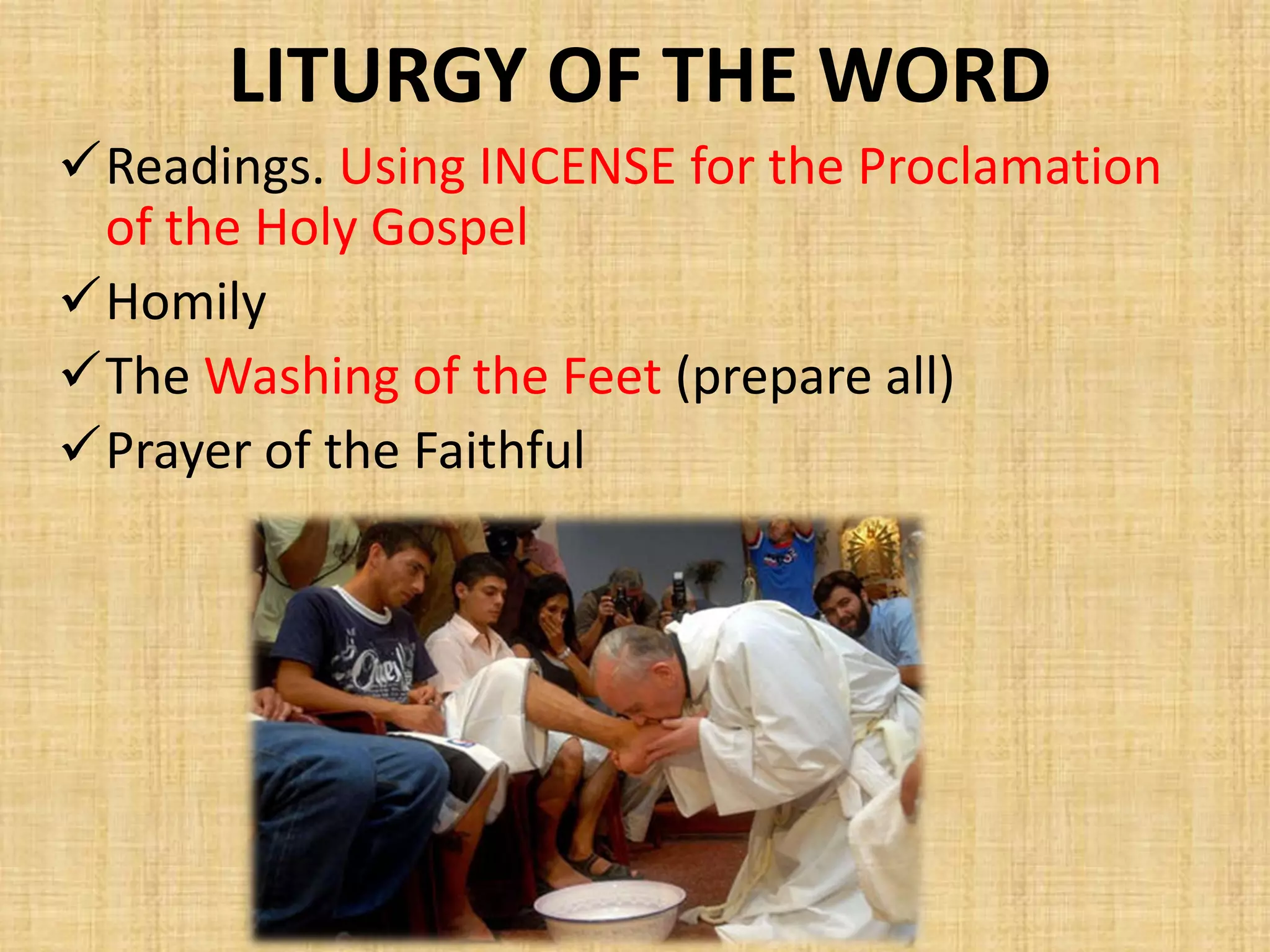 HOLY THURSDAY | PDF