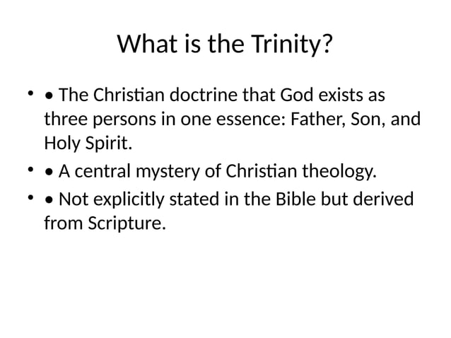 Holy Trinity In the Catholic Perspective.pptx