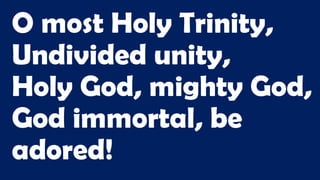 HOLY TRINITY SUNDAY POWERPOINT FOR MASS.pptx