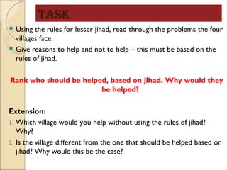 Holy war and jihad | PPT