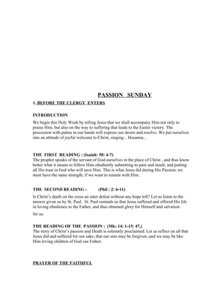 Holy Week | DOC