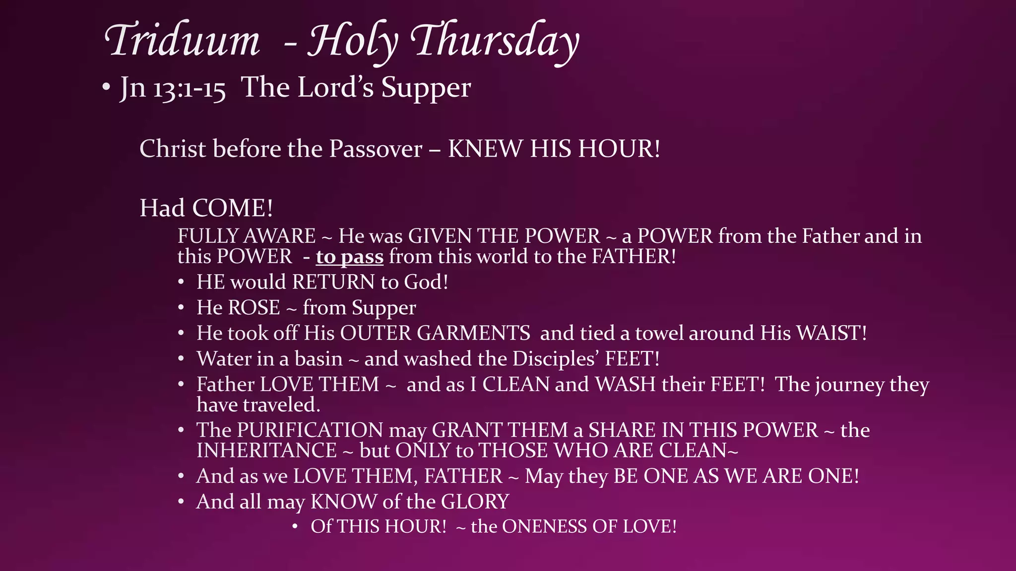 Holy Week | PPT