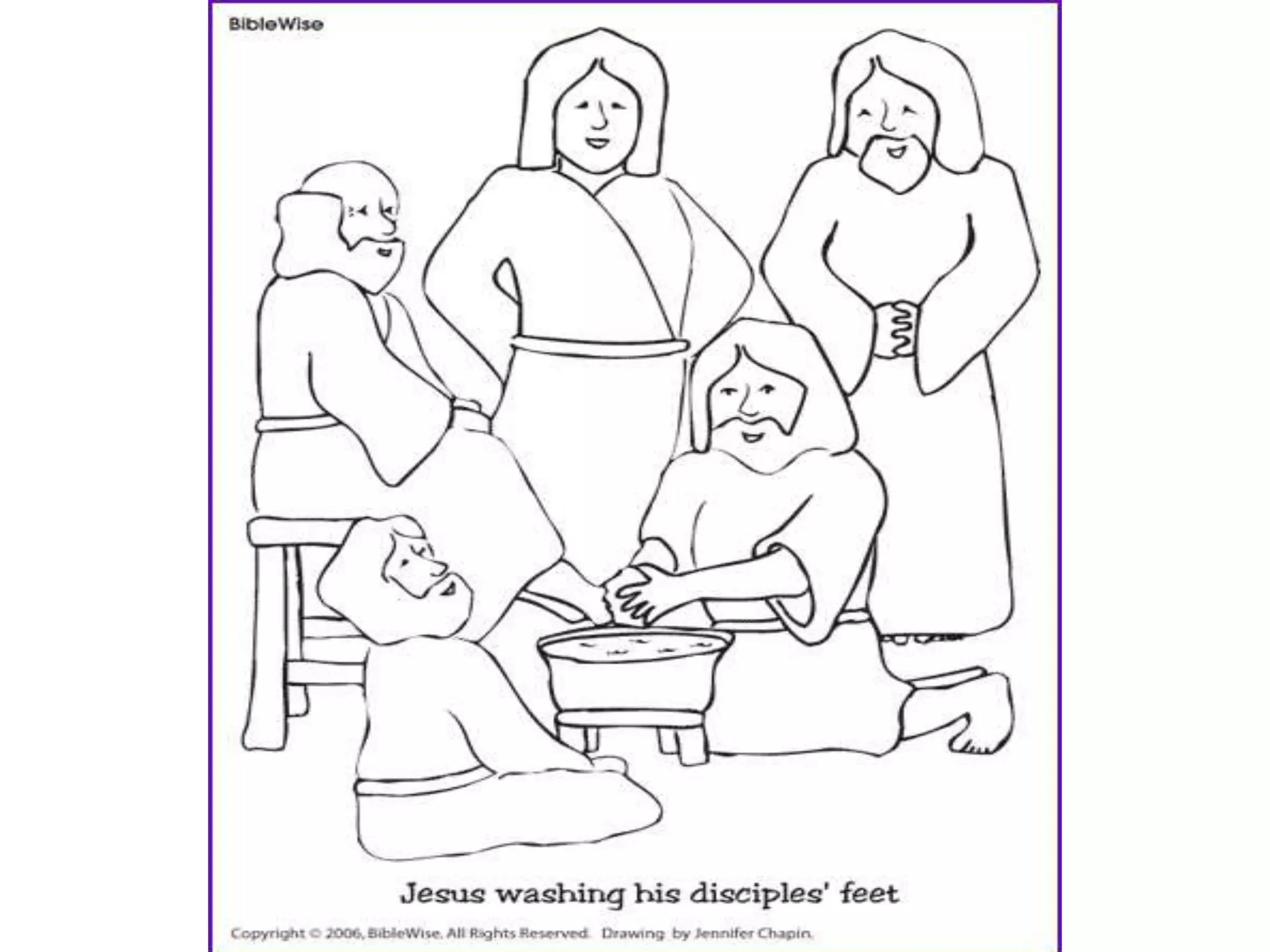 Holy week drawings for children | PPTX