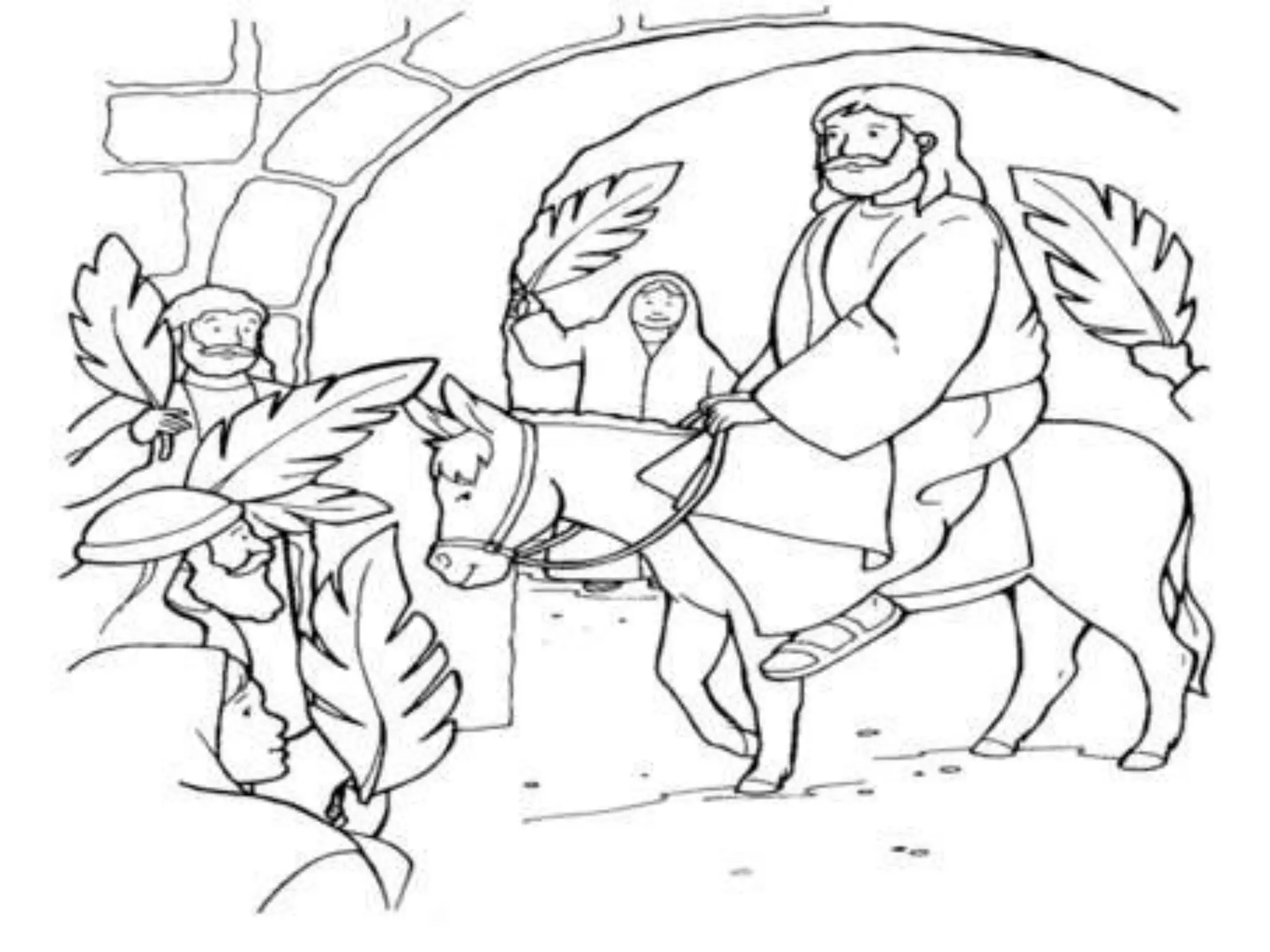 Holy week drawings for children | PPTX