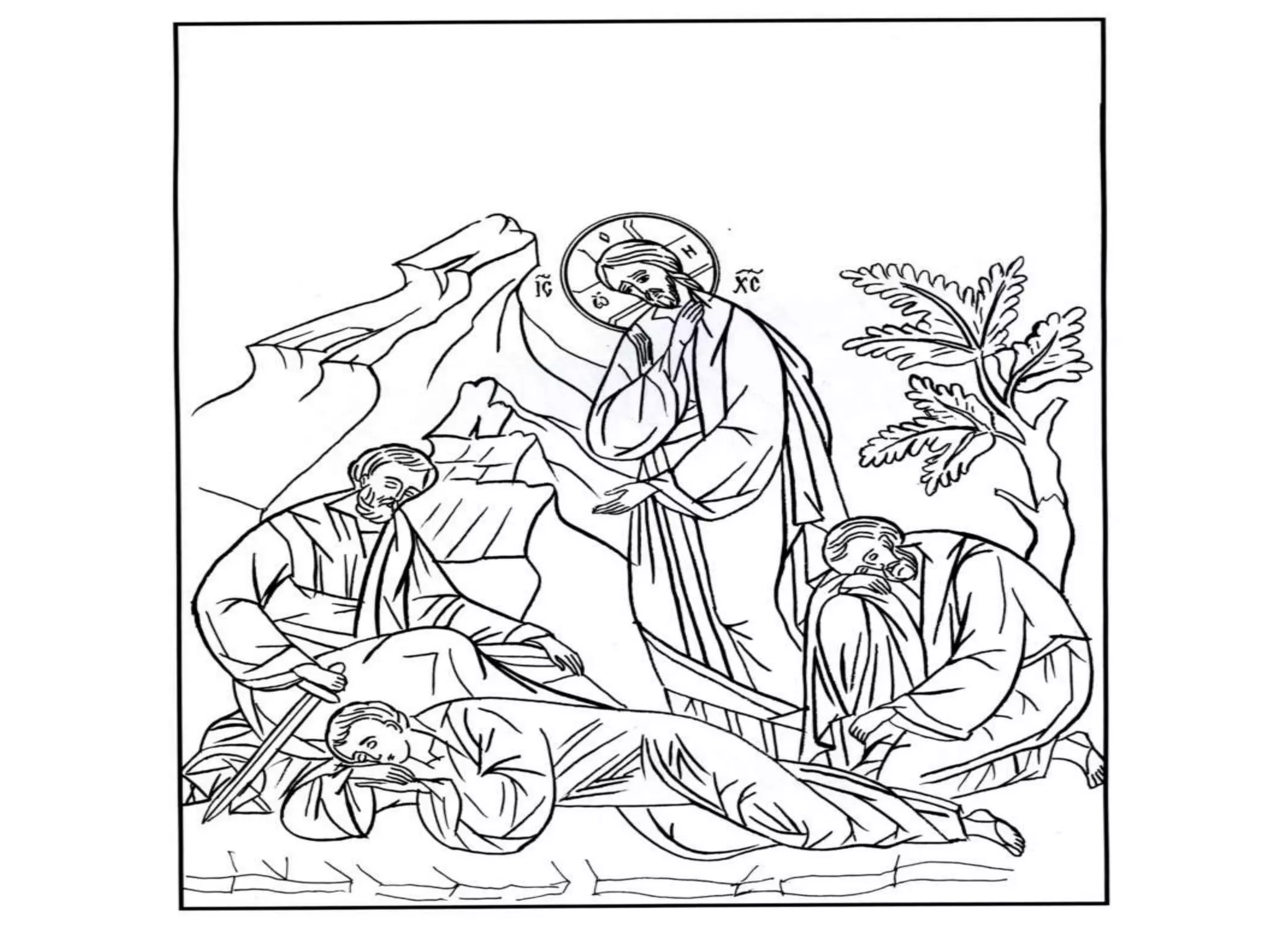 Holy week drawings for children | PPTX