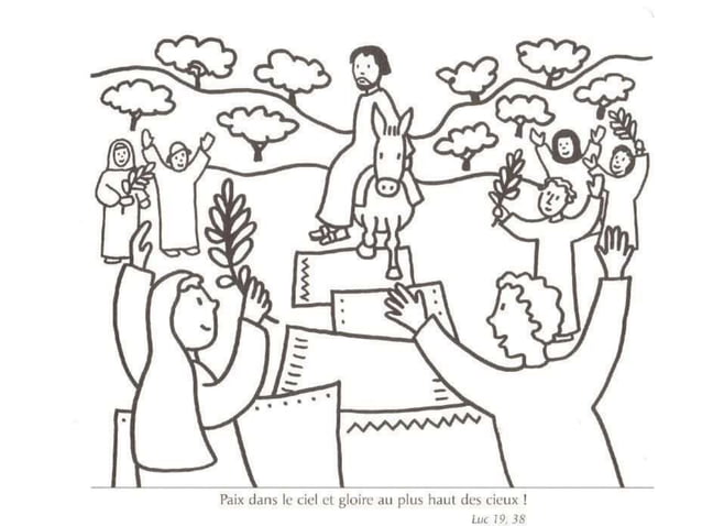 Holy week drawings for children | PPT