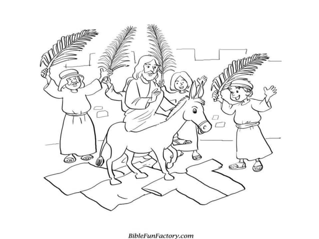 Holy week drawings for children | PPT