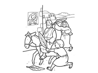 Holy Week - Drawings for children.pptx