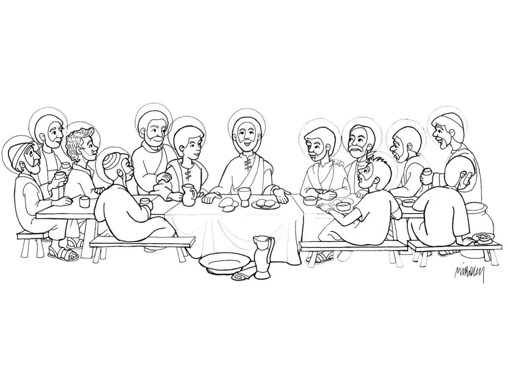 Holy Week - Drawings for children (Greek).pptx