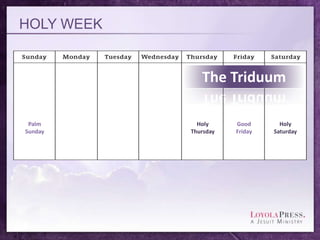 Holy week easter_final | PPTX