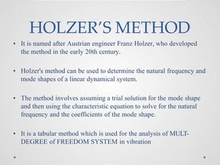 holzer method.pptx