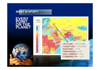 EPOP: Quantifying Violent Risk for Every Point on the Planet | PDF