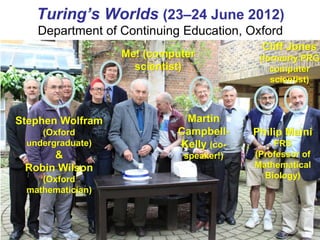 Alan Turing and Oxford | PPT