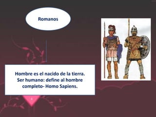 Hombre antiguo equipo 4 | PPTX