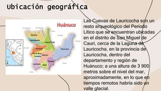 Hombre de lauricocha | PPTX