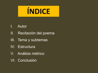 Hombres necios que acusáis | PPT