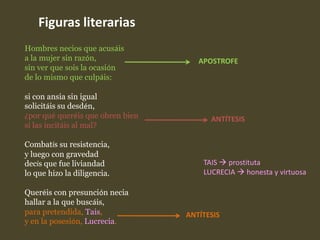 Hombres necios que acusáis | PPTX