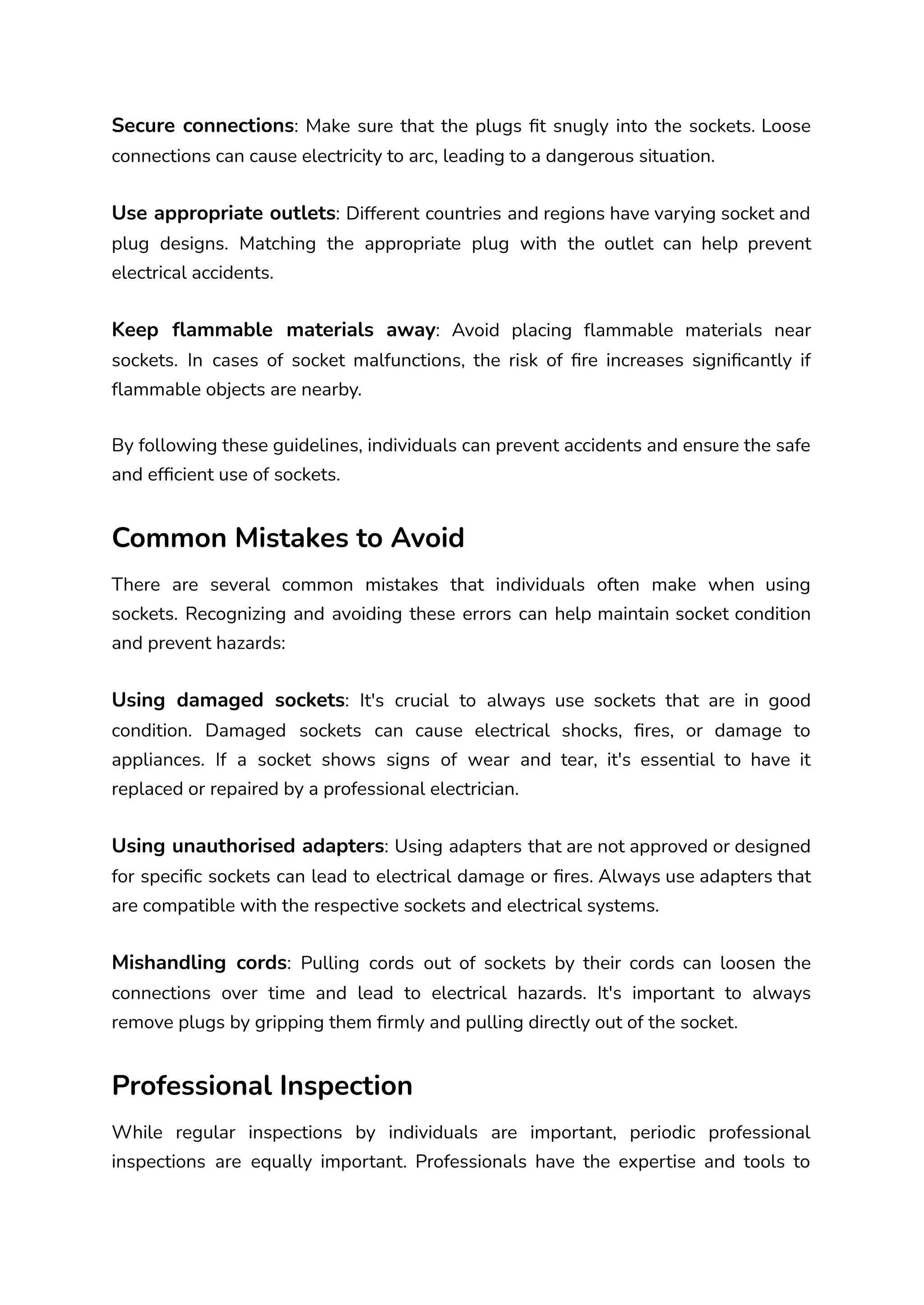 7 Tips to keep Your Maintenance Socket In Good Condition | PDF