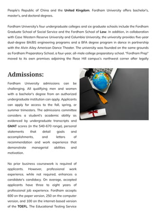 Fordham University in New York | PDF