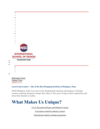 Best Designing Institute in Hadapsar Pune | PDF