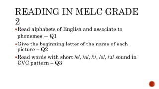 Home based-early-grades-reading-assessment-and-interventions | PPT