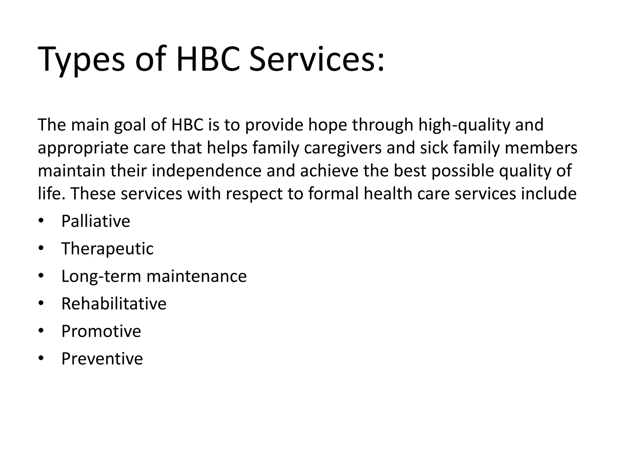 Home based care | PPTX