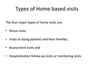 Home based care | PPTX