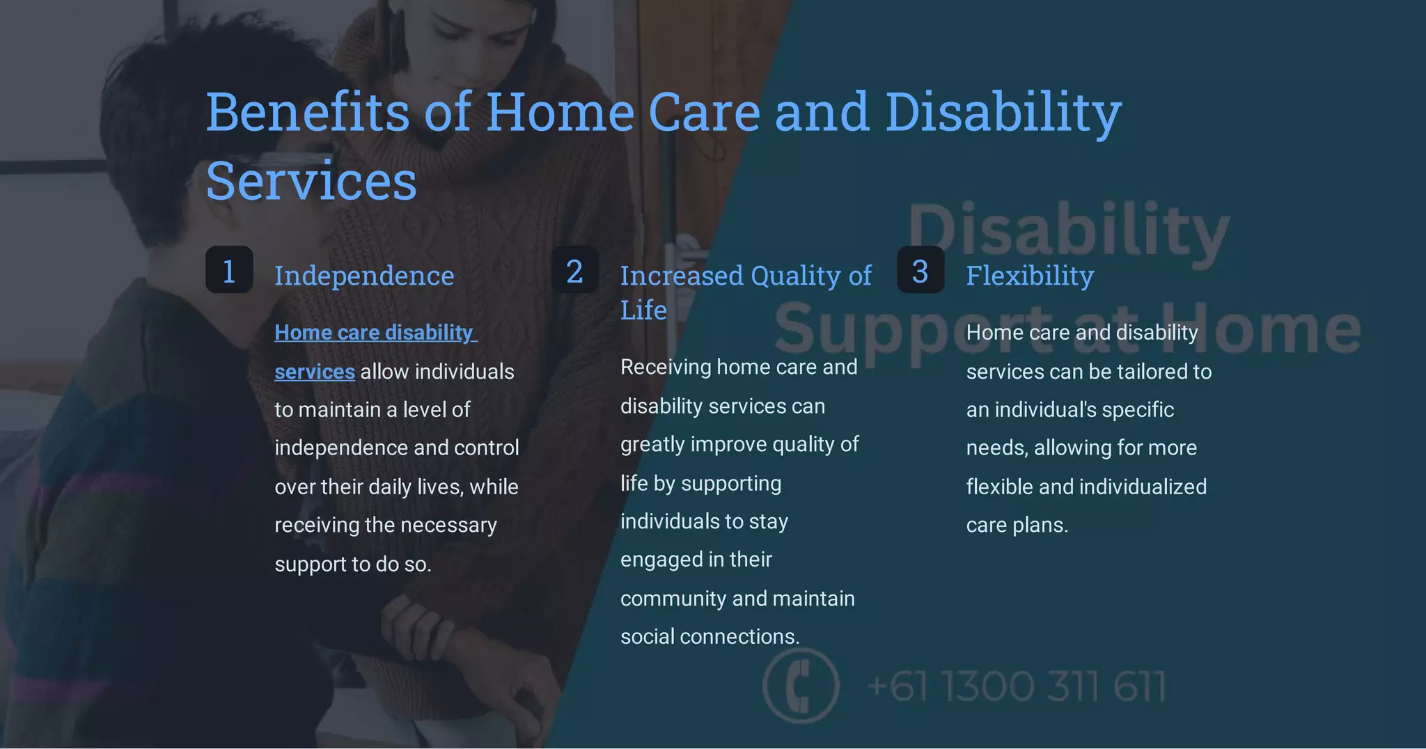 Home Care Disability Services | PDF | Government Support and Welfare ...