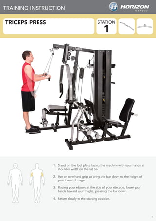 Home Gym Exercise Guide | PDF