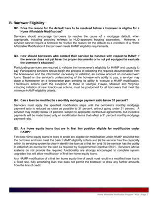 Home Affordable Modification Progarm | PDF