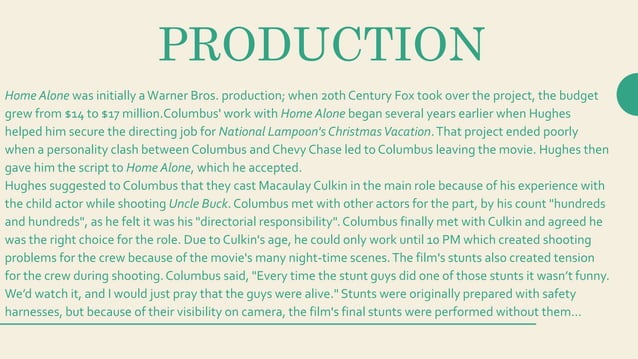 Home alone. my favorite film | PPTX