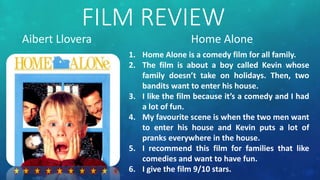 Home alone | PPTX