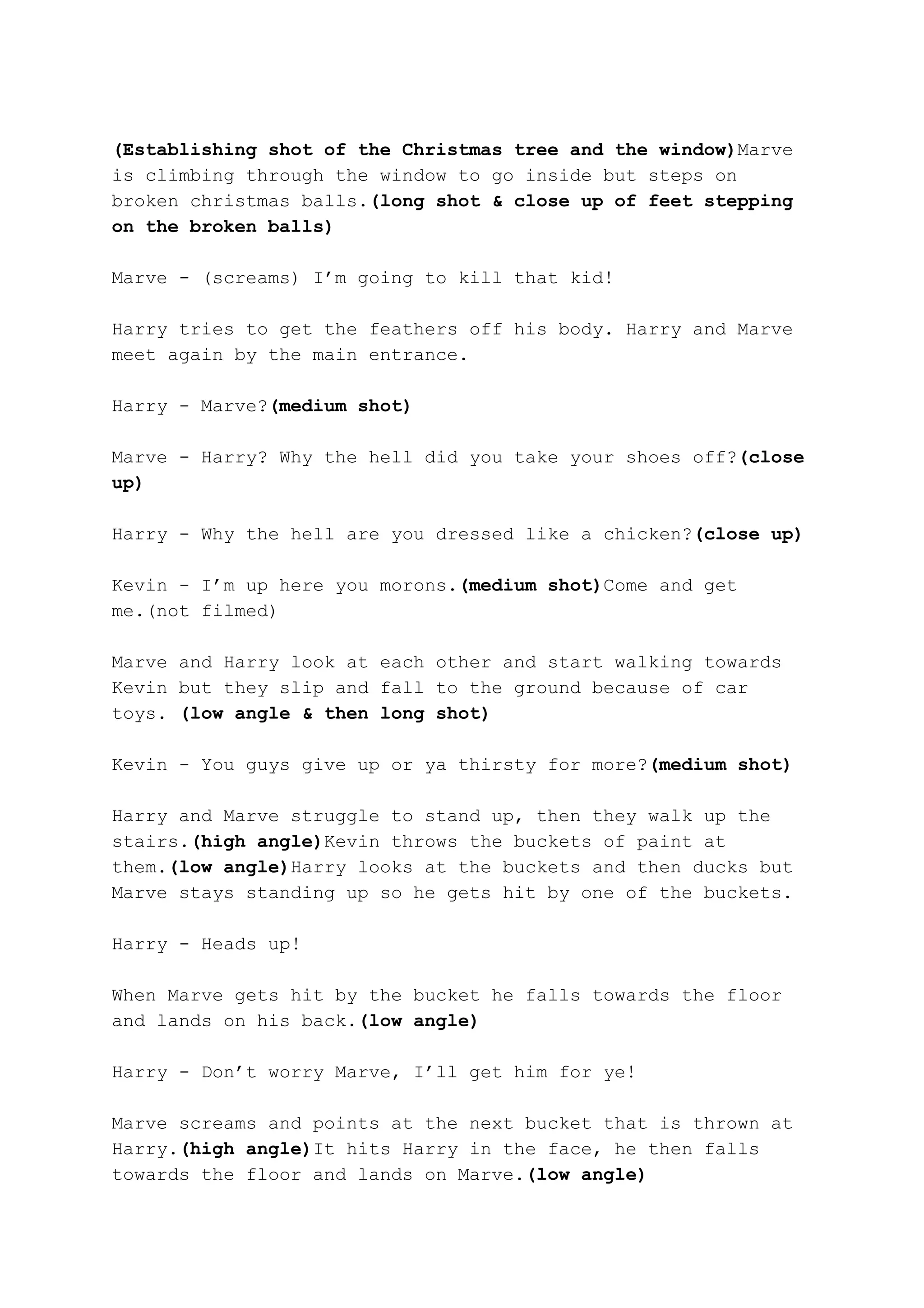 Home alone script | PDF