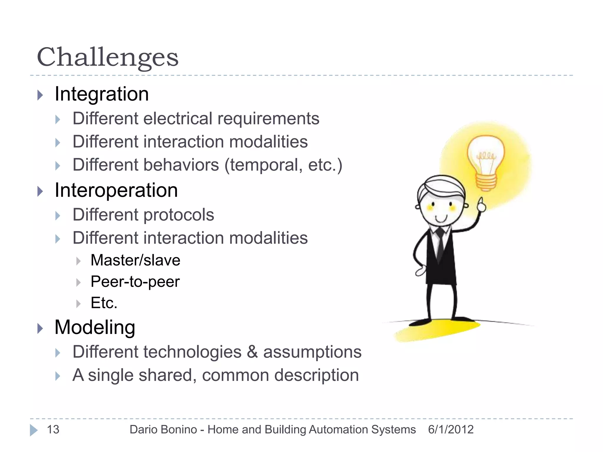 Home and building automation systems | PPTX