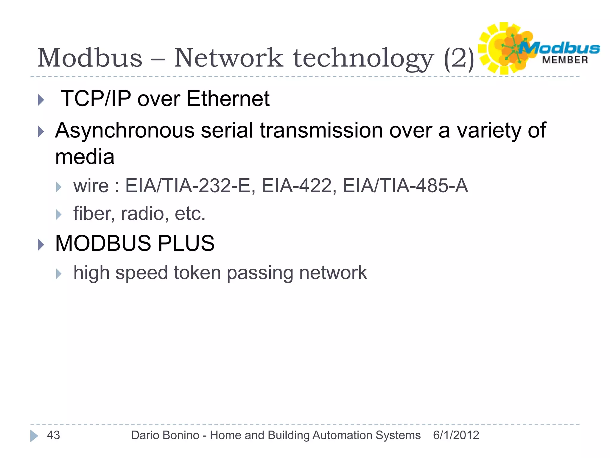 Home and building automation systems | PPTX